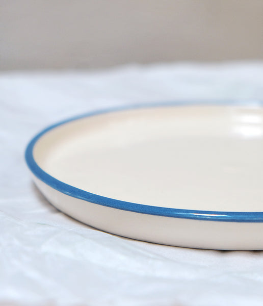 EHI - Blue rimmed plate - small – Wild by Tart